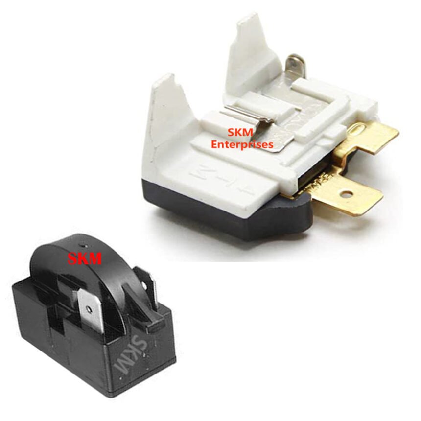 Videocon Single Door Fridge Compressor Relay And Olp Or Over Load ...