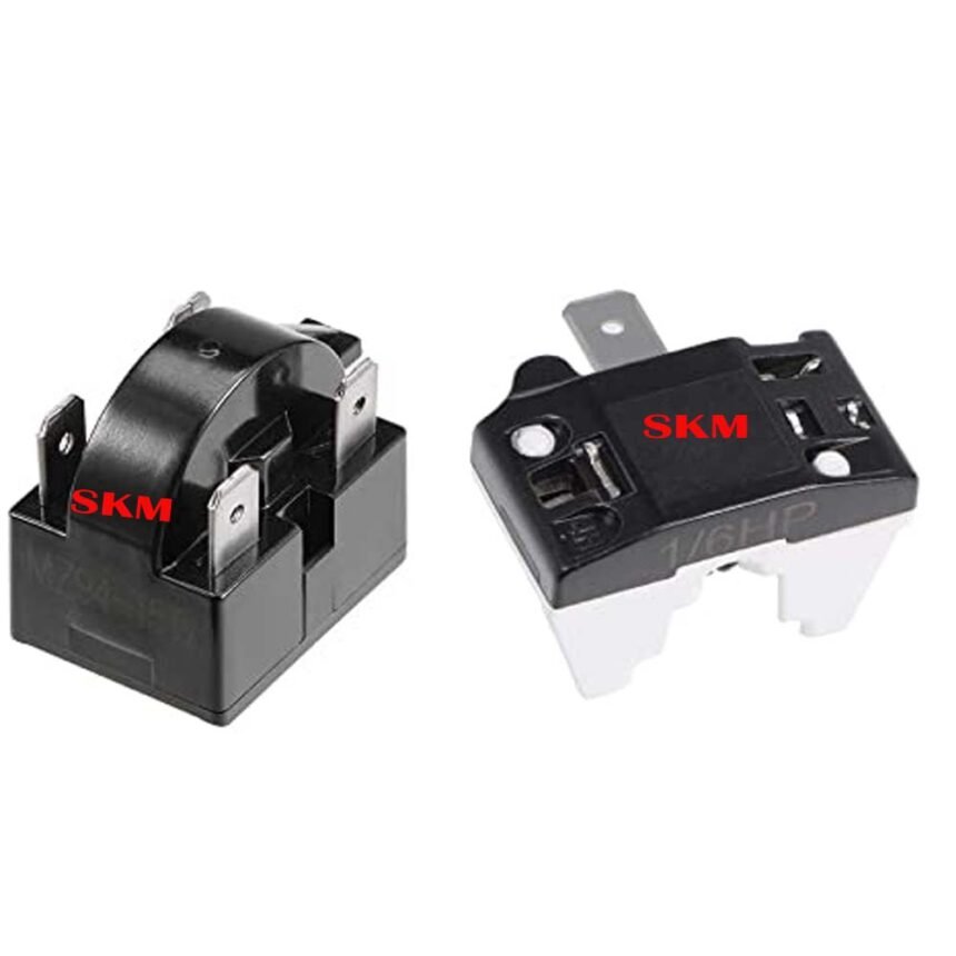 Videocon Single Door Fridge Compressor Relay And Olp Or Over Load ...