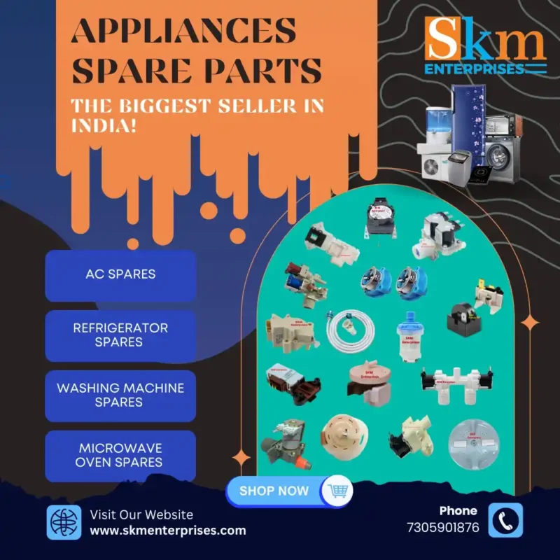 No ,1 Best Appliances Spare Parts Shop in South East Delhi – SKM ...
