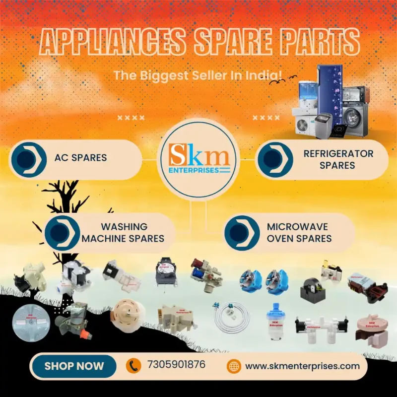 No ,1 Best Washing Machine Spare Parts Shop in Rajasthan – SKM Enterprises