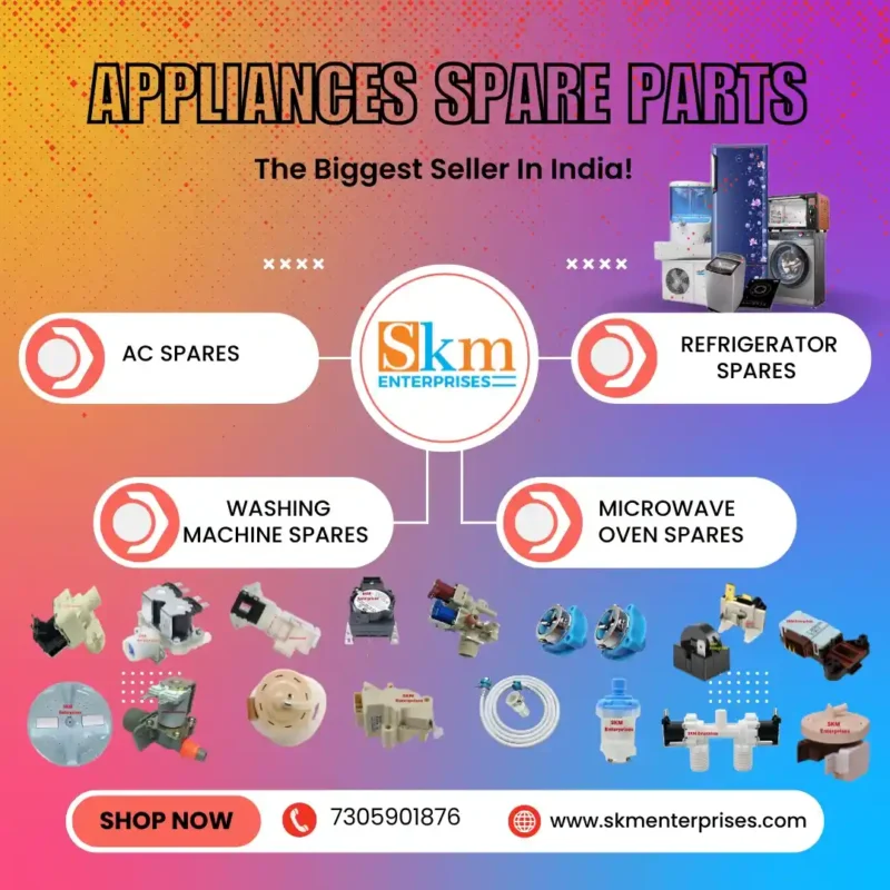 No ,1 Best Washing Machine Spare Parts Shop in Sikkim – SKM Enterprises